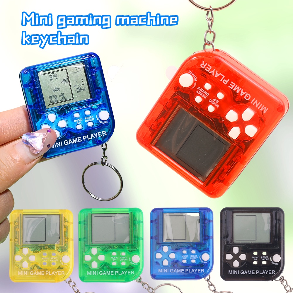 Russian Game Console Keychain / Pocket Mini Classic Game Machine ...