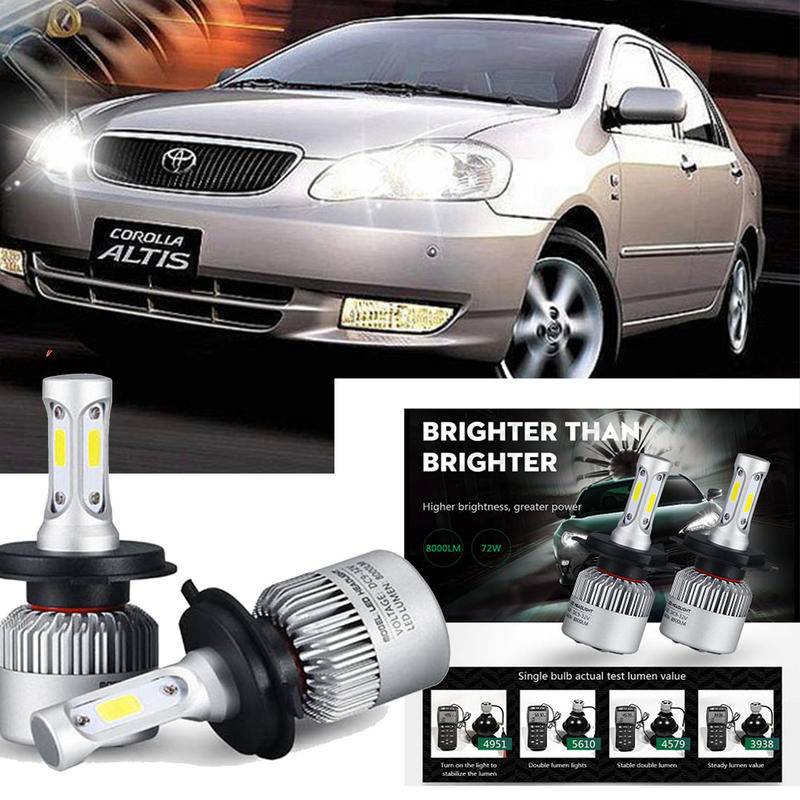 FOR Toyota Altis E120 2000 - 2006 (Head Lamp) LED XI Light Car Auto ...