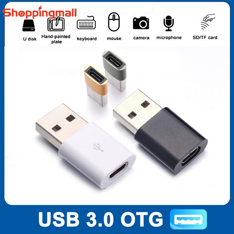 Aluminium Alloy Phone Type-C To USB Adapter for Huawei Connector ...