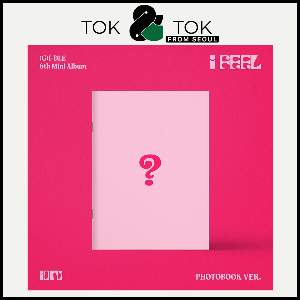 (G)I-DLE - 6TH MINI ALBUM [I FEEL] PHOTOBOOK Ver. | Shopee Malaysia