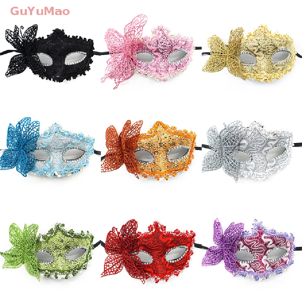 [cxGUYU] Fashion Venetian Masquerade Mask Women Girls Sexy Fox Eye Mask ...