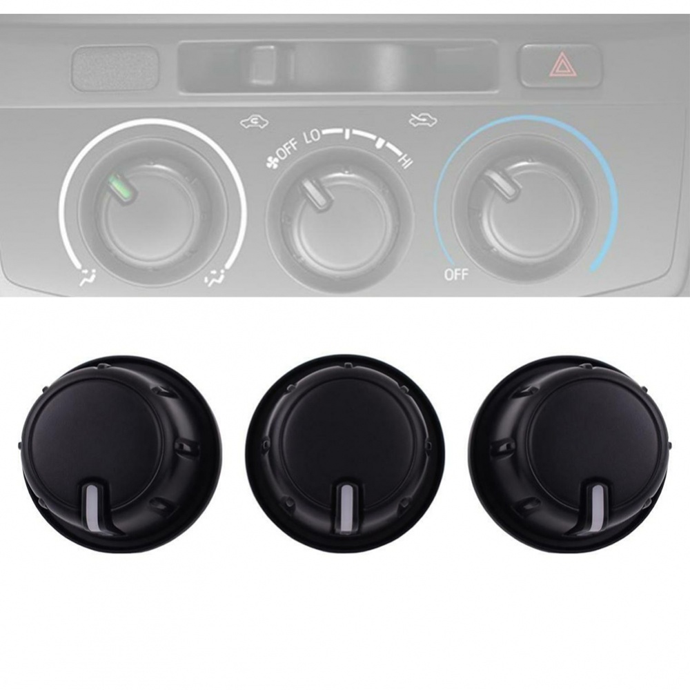 3PCS A/C Control Knob For Innova 2012-2015 For Toyota Hilux Vigo ...