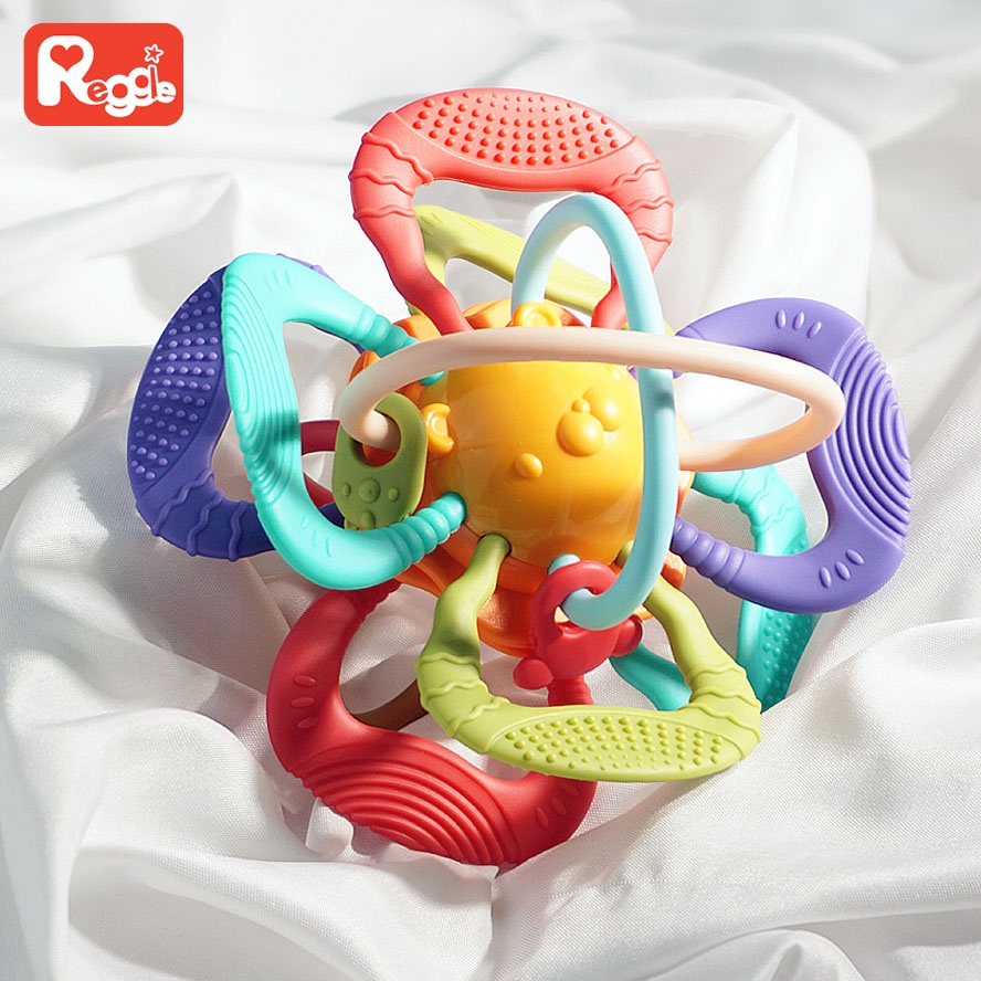 Baby Sensory Teething toys Teethers Rattle Ball Manhattan Teething ...