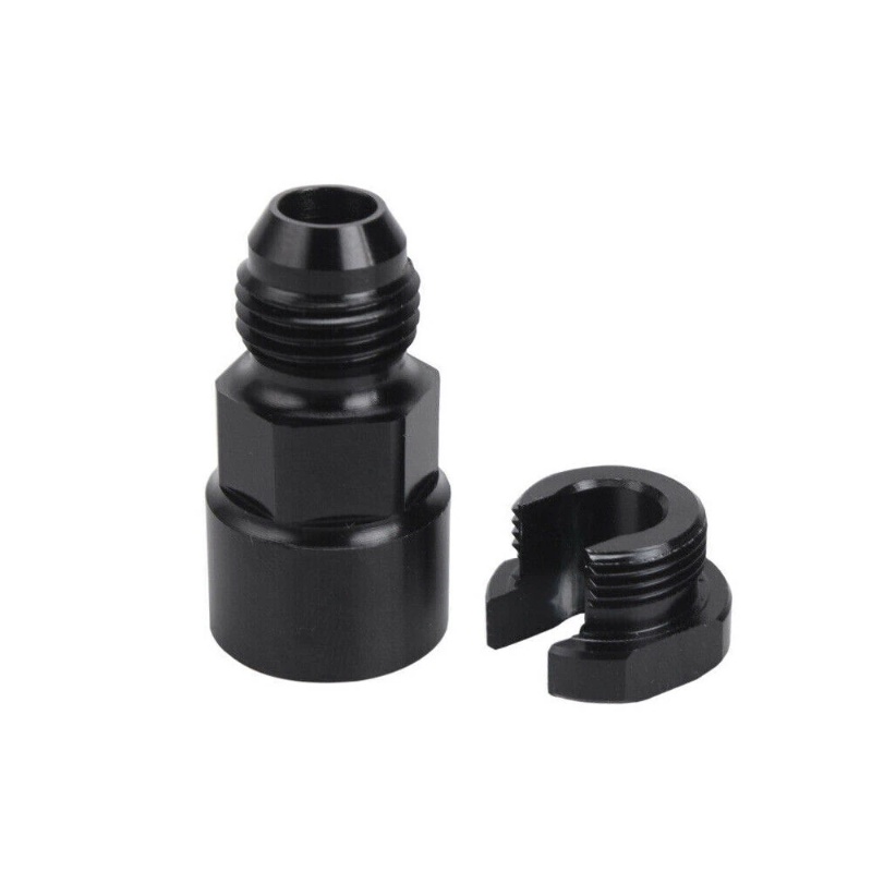 1pc Fuel Line Efi Adapter Fitting 6an An6 Male To 3 8 5 16 Quick