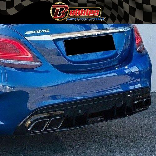 Mercedes-Benz W205 2018 C63s Style Rear Diffuser | Shopee Malaysia