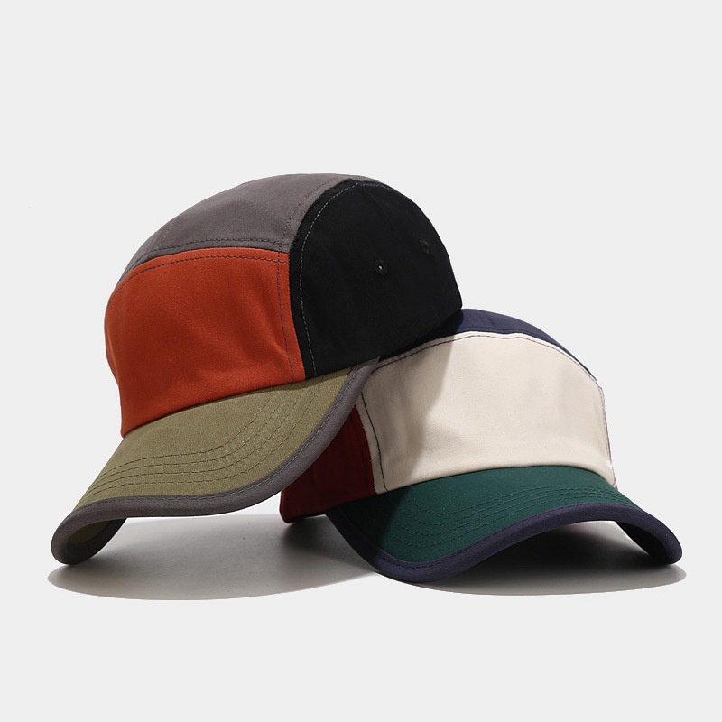 Hat New Color-matching American Style Retro Baseball Cap Ins Trendy ...