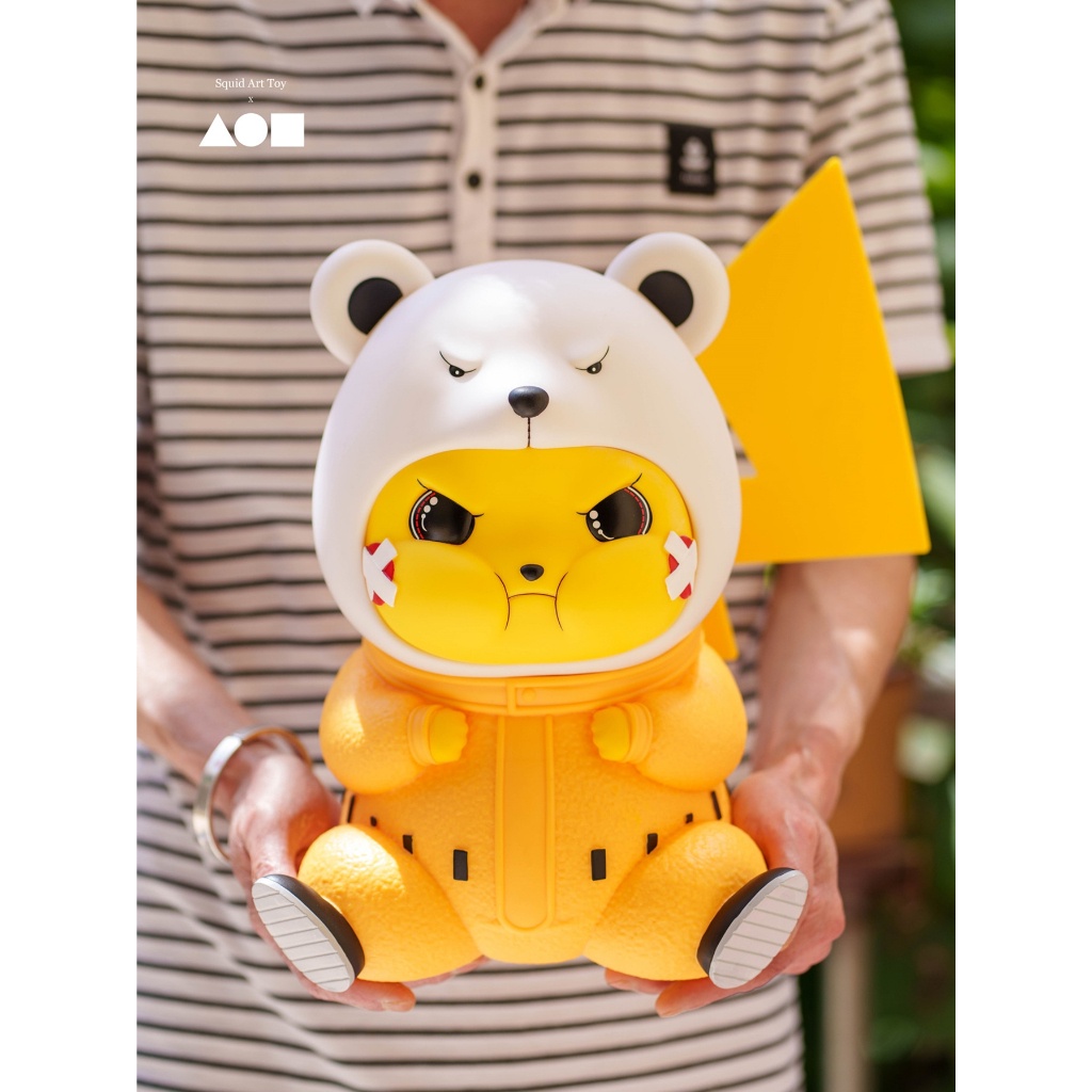 Pikachu x Bepo Angry & Pity Version 1:1ONE PIECE POKEMON Anime Figure ...