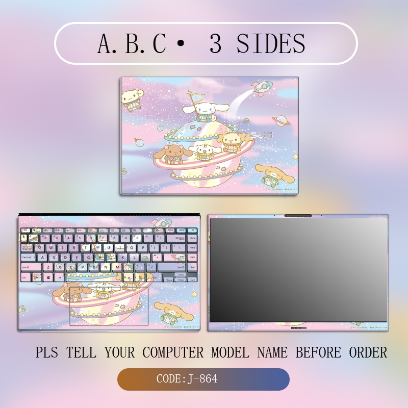Protective Film for MSI Katana GF66 Computer Sticker Modern 15 Laptop ...