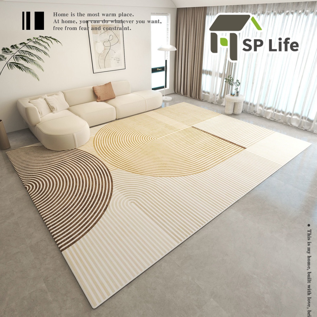 [SP]Creamy Big Carpet Living Room Bedroom Thick Karpet Ins Bilik Tidur ...