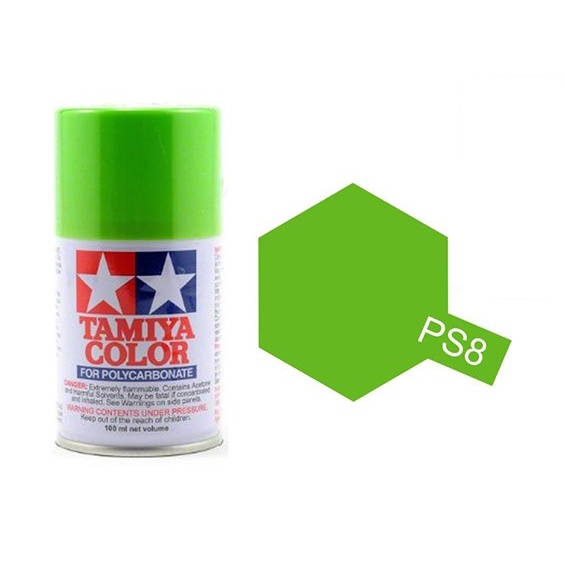TAMIYA PS Spray Paint Various Colour PS1-PS20 , for Polycarbonate ...