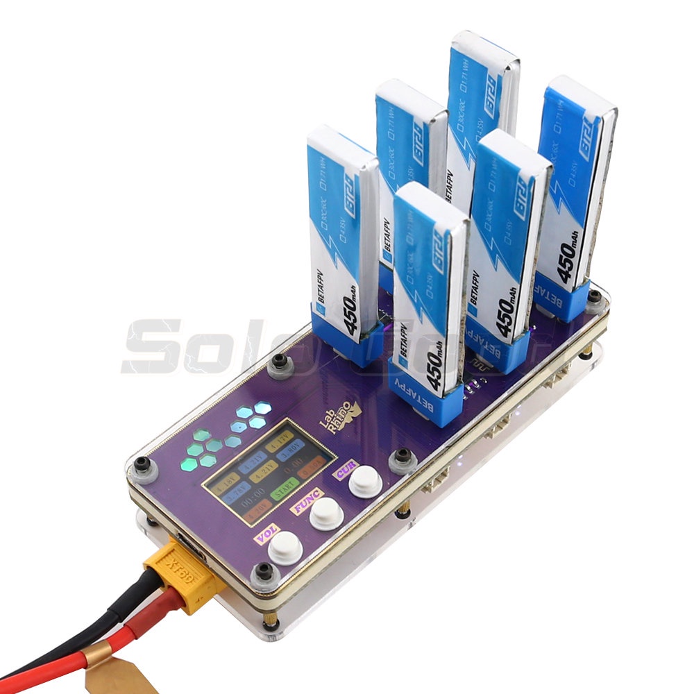 New 6 Ports 1S Lipo Lihv Battery Storage Charger Discharger For FPV ...