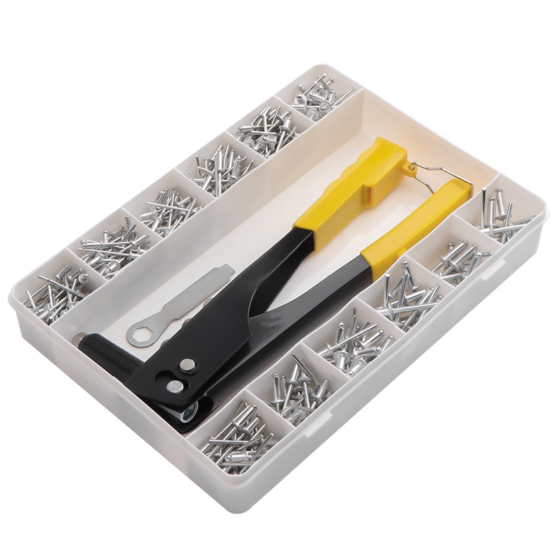380/200/120/60pcs Heavy Duty Riveter Set Hand Riveter Set Blind Rivet ...