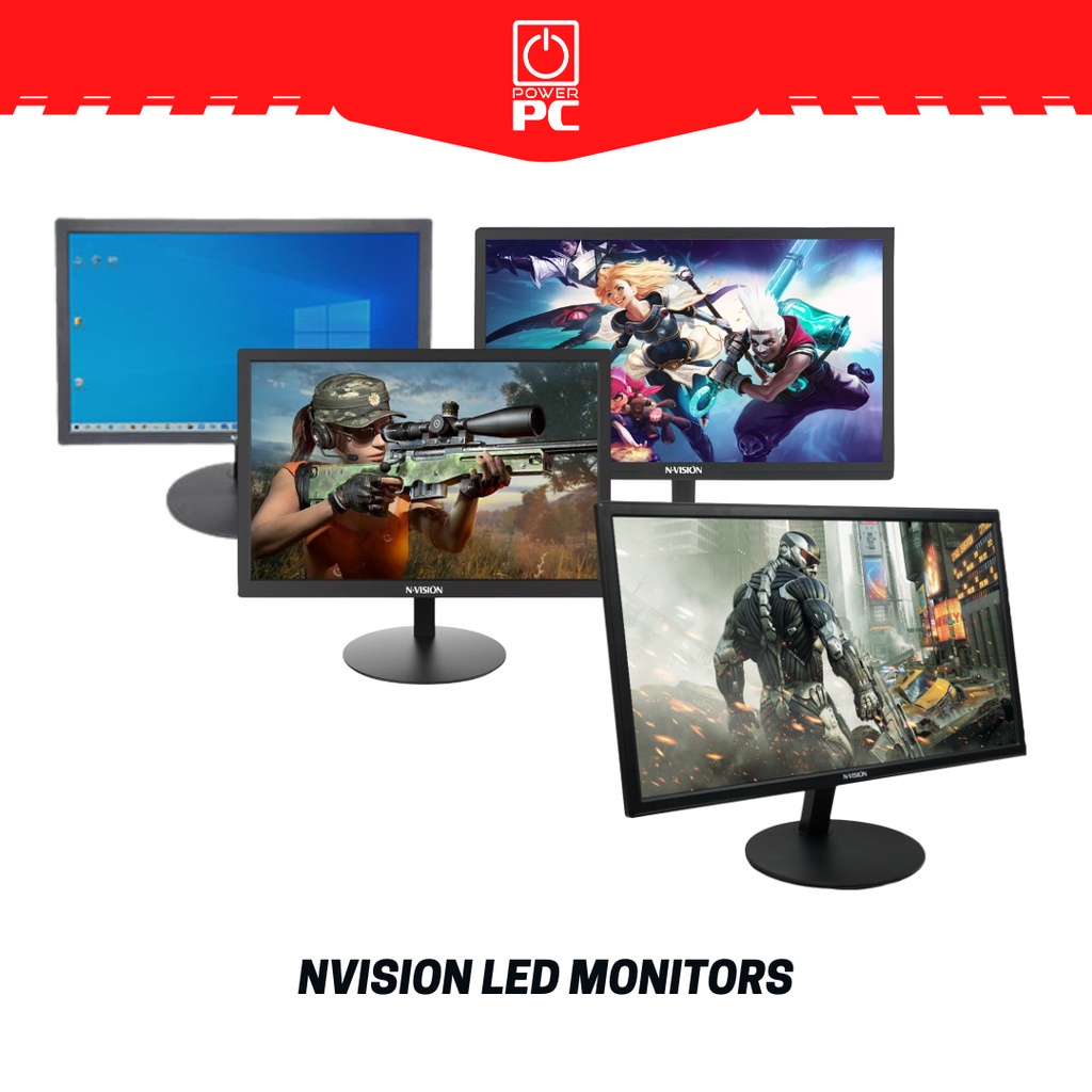 Nvision 18.5"/19"/20"/21.5" LED MONITOR | Shopee Malaysia