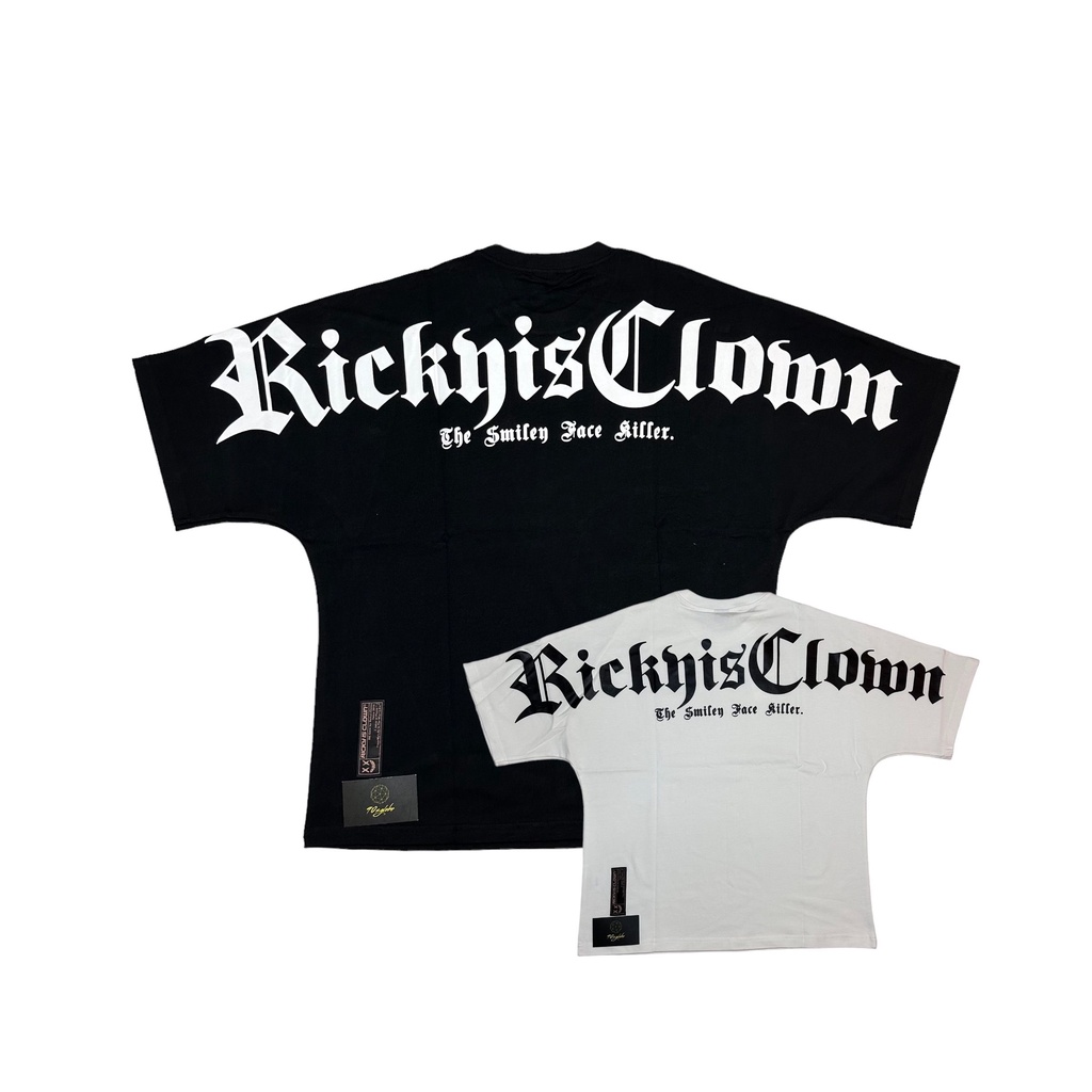 Ricky Is Clown RIC Gothic Logo Tee R8210720M-FX | Shopee Malaysia