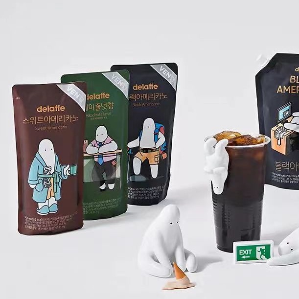 现货 - Korea Delaffe Coffee / Black Americano Coffee / Sweet Americano ...