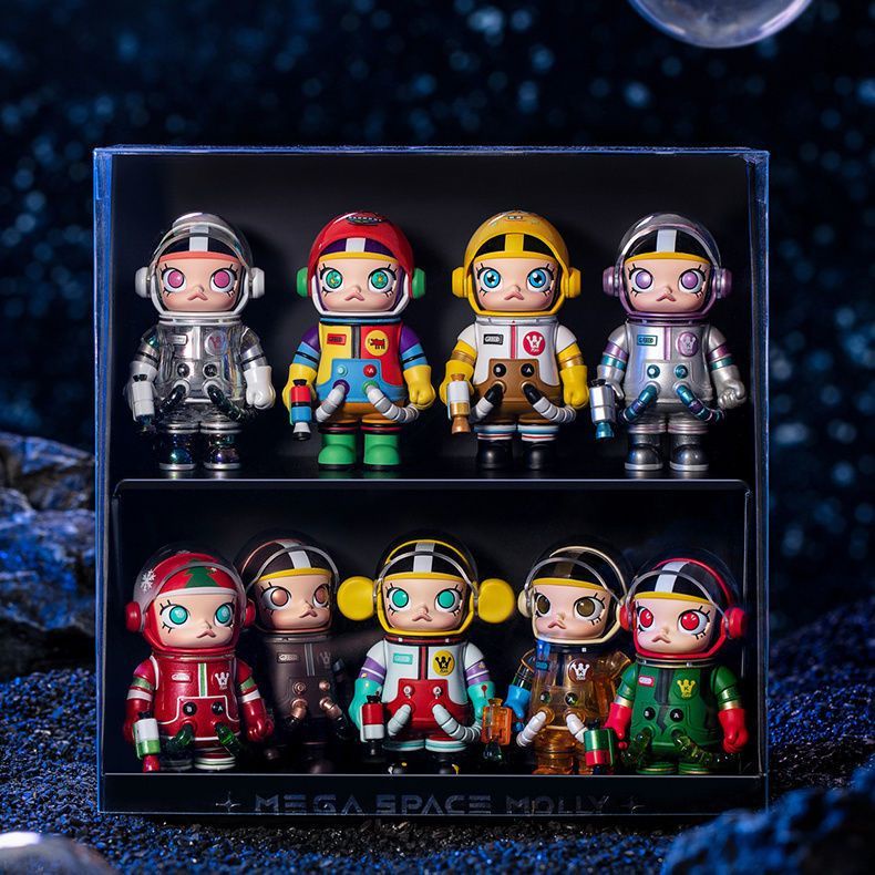 【ready stock】PopMart Pop Mart Mega Reserve Range 100 Space Molly ...