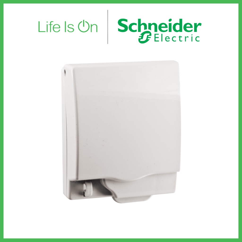 Schneider Kavacha IP55 Single Double Weatherproof Socket Cover ...