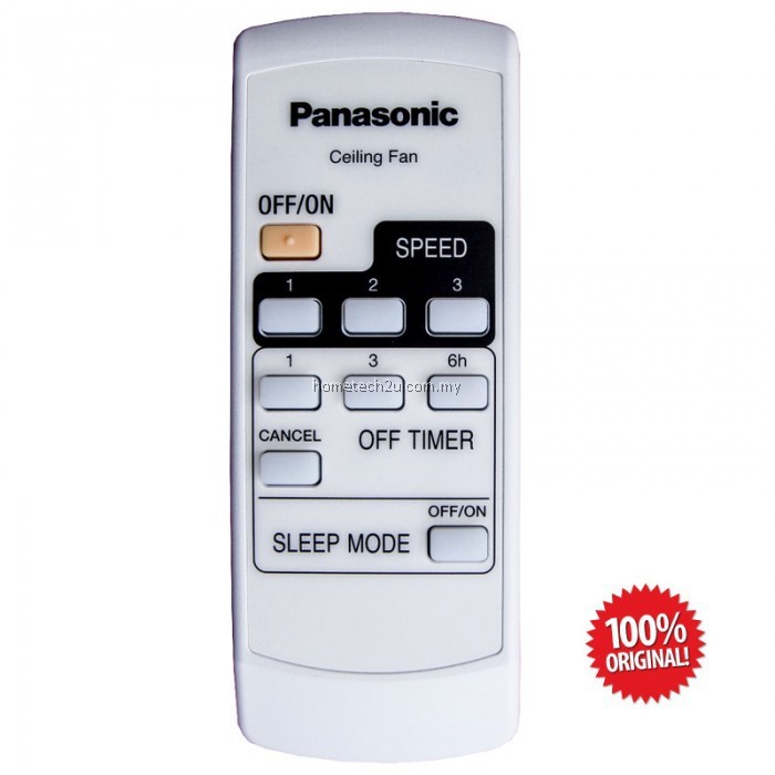 Panasonic Ceiling Fan Remote Control Original | Shopee Malaysia