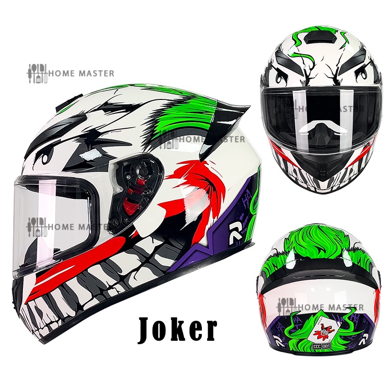 [NewDesign] Qike SER Motorcycle Helmet Full Face Helmet DOT CertTopi ...
