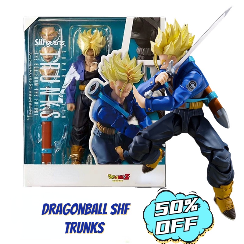 Dragon Ball S.H.Figuarts Anime Figures Future Trunks From Future ...