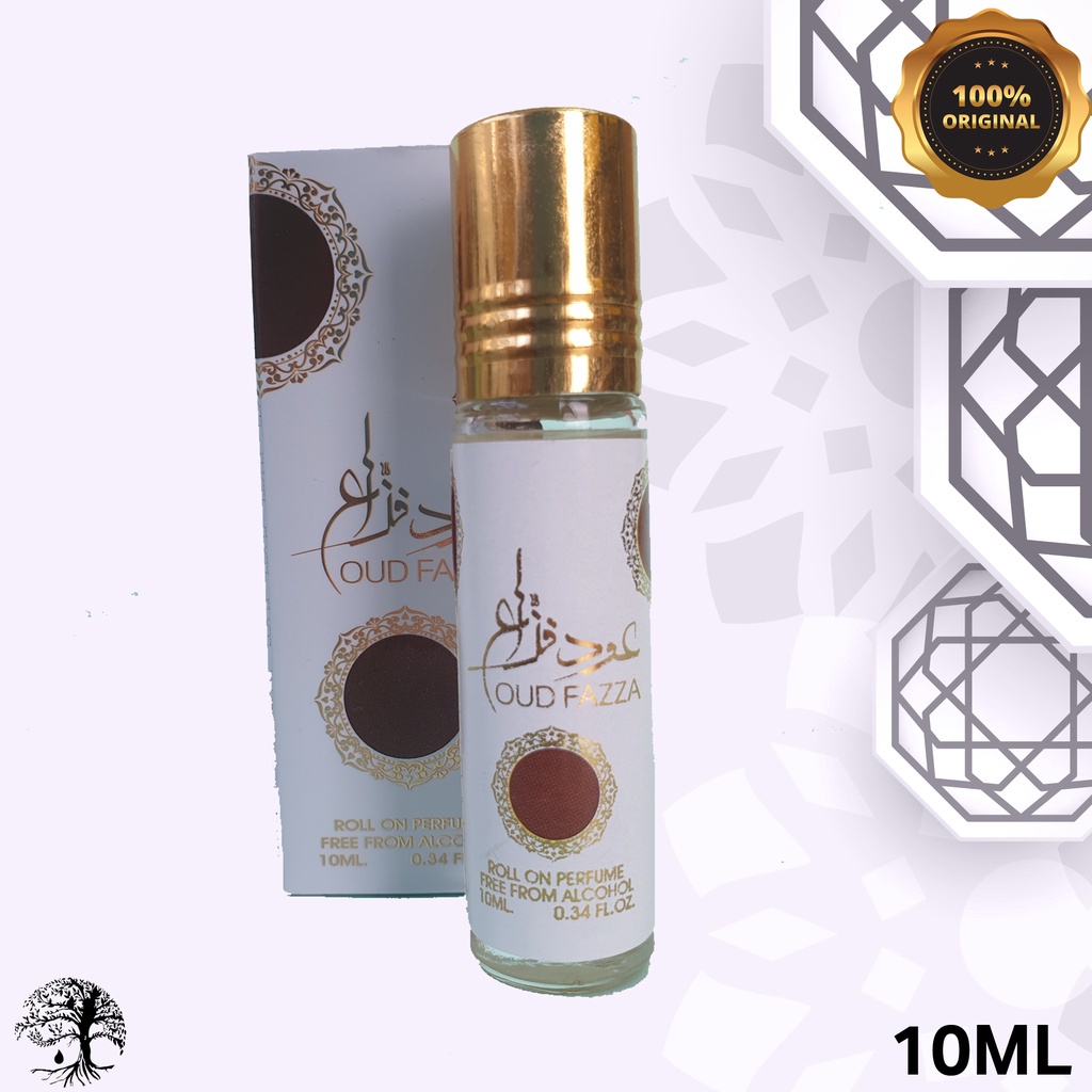 Roll-on Perfume Oil Attar Oud Fazza Original by Ahlan Concentrated ...