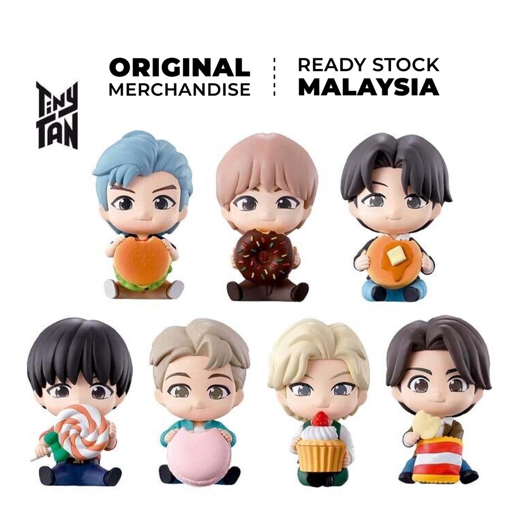 [OFFICIAL] TinyTAN Bandai Mogumogu-tai Figure Gashapon BTS BT21 TinyTAN BangTan Kpop Merch ...