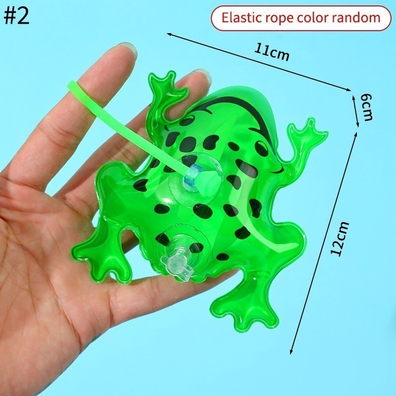 Glowing Inflatable Frog Balloons Green Bouncing Frog Toad Ballon Jungle ...