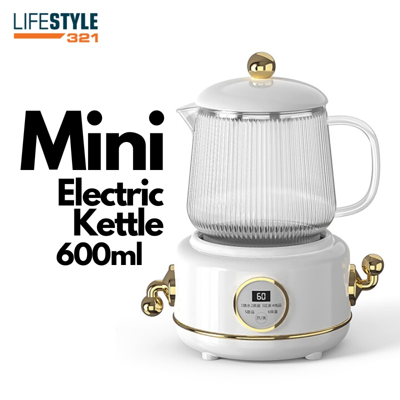 Ceool Multifunctional 600ml Health Electric Stew Cup Mini Glass ...