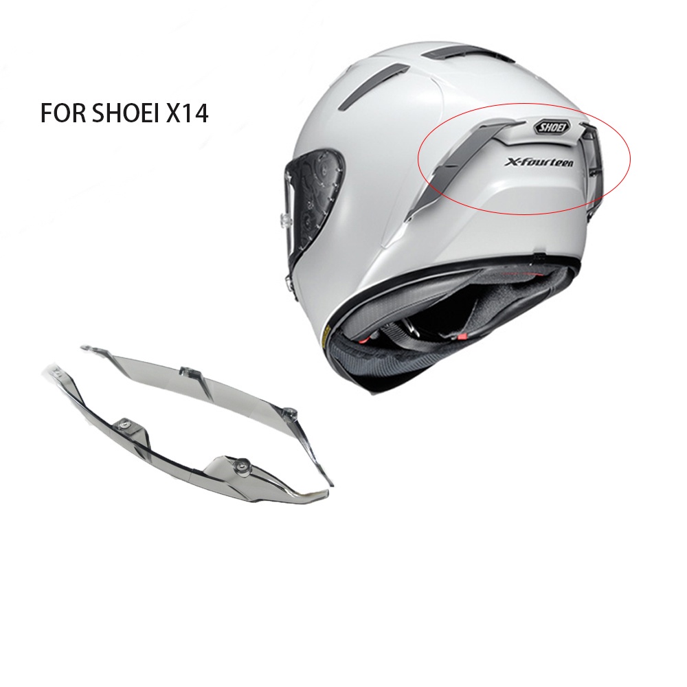 Shoei x14 Helmet Tail Wing Left And Right Wind Competitive Deflection ...