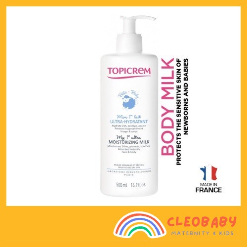 Topicrem UH - Baby My 1st Ultra Moisturizing Milk 500ml | Shopee Malaysia