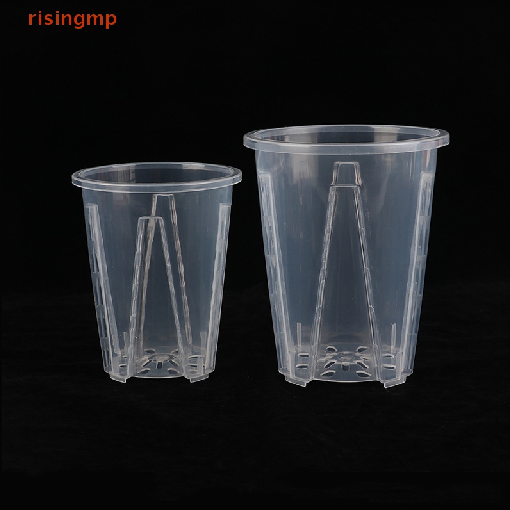 [risingmp] Plant Pot DIY Plastic Transparent Cylindrical Flower Holder ...