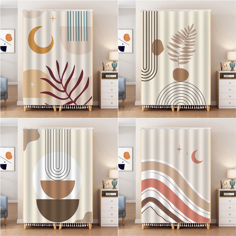 Cabinet Shielding Curtain Bookcase Door Curtain Sundry Slide Pull ...