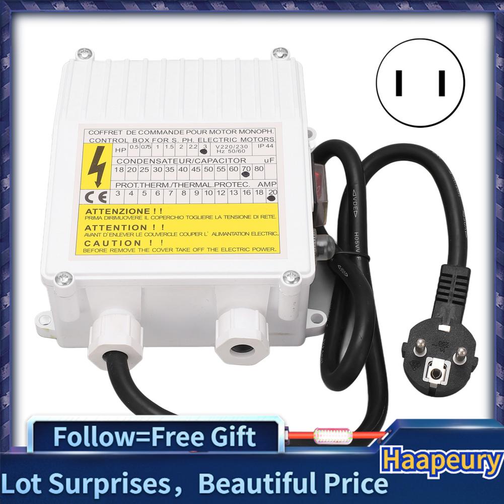 Haapeury Deep Well Pump External Control Box Water Switcher 2200W 20A ...