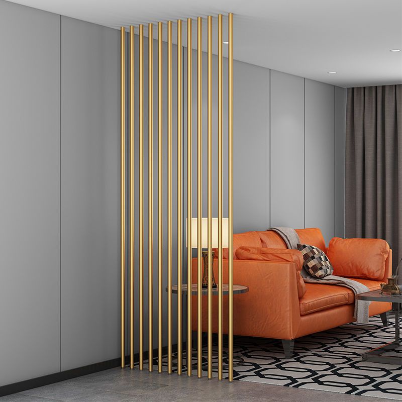 round Tube Partition Column Punch-Free Blocking Screen Living Room ...