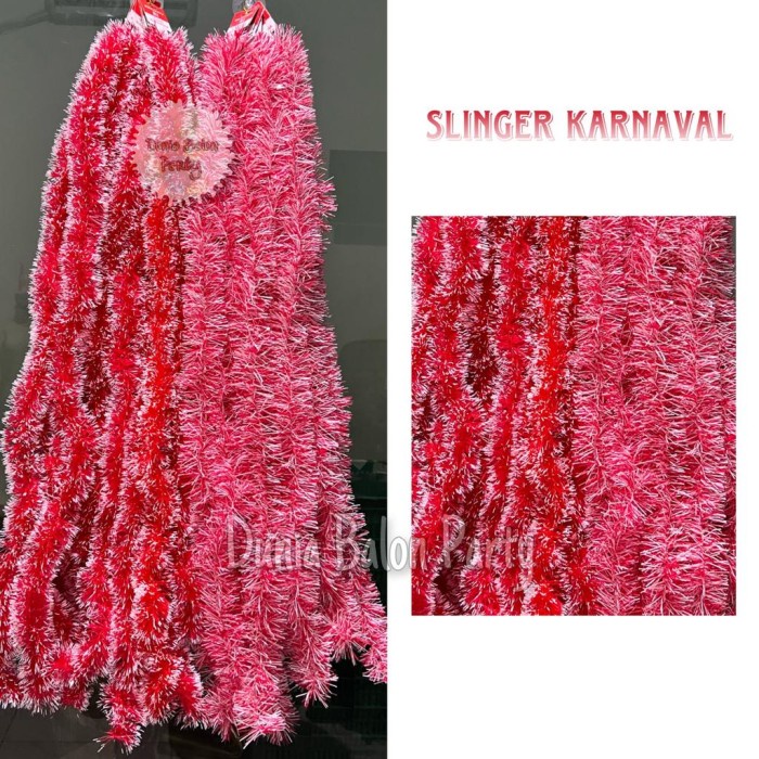 MERAH PUTIH Red And White Slinger/August Contest Decoration Slinger ...