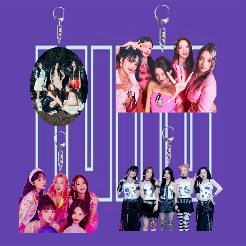 (G)I-DLE Minnie ShuHua YuQi Acrylic backpack pendant keychain gift ...