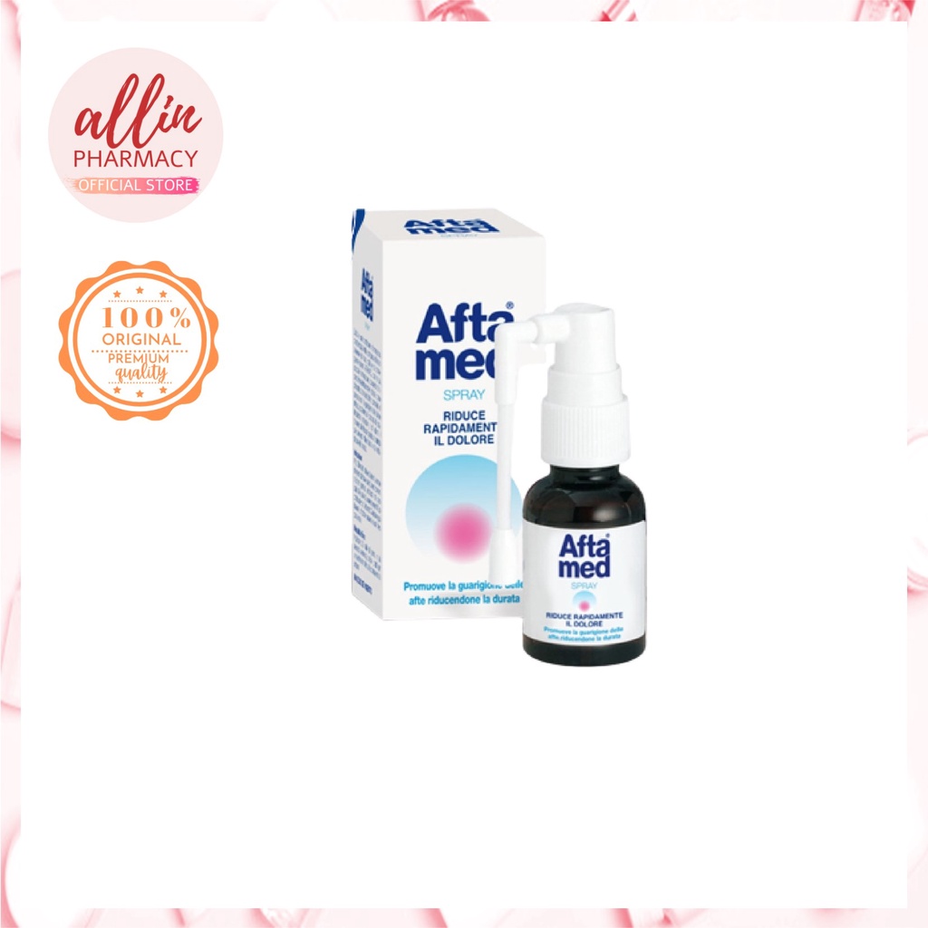 Aftamed Oral Spray 20ml for Mouth Ulcers (EXP 11/25) | Shopee Malaysia