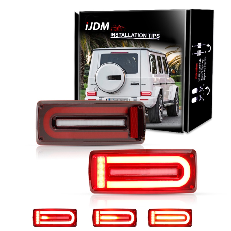 W464 Style LED Tail Light Signal for 99-18 Mercedes Benz W463 G-Wagon ...