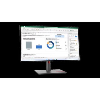 Lenovo 27" Thinkvision P27H-30 IPS QHD HDR10 60Hz 4ms USB-C Daisy Chain ...