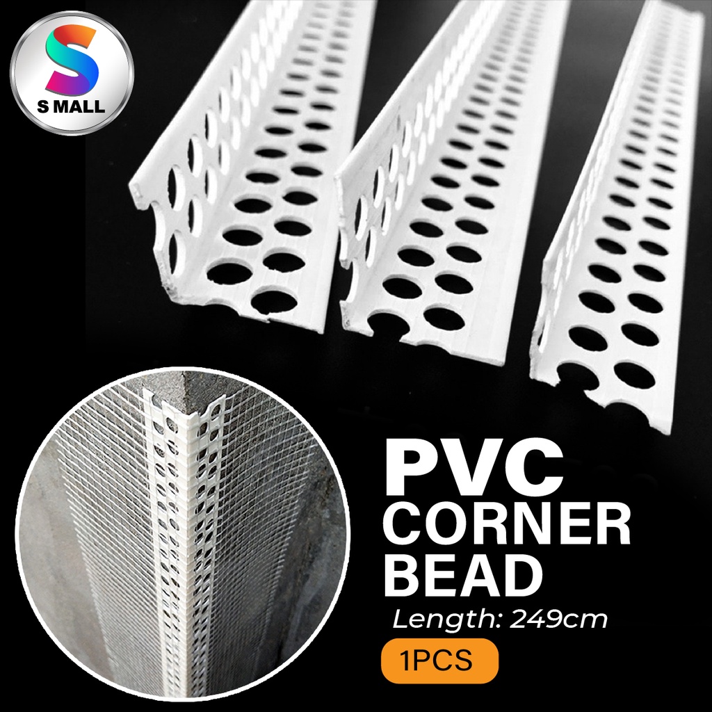 S MALL (1PCS) PVC Drywall plastering Corner Beads A1 (2.5meter) **cut ...