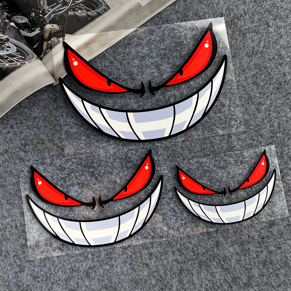 Devil's Eye Car Stickers Personalized Expression Stickers Biker ...