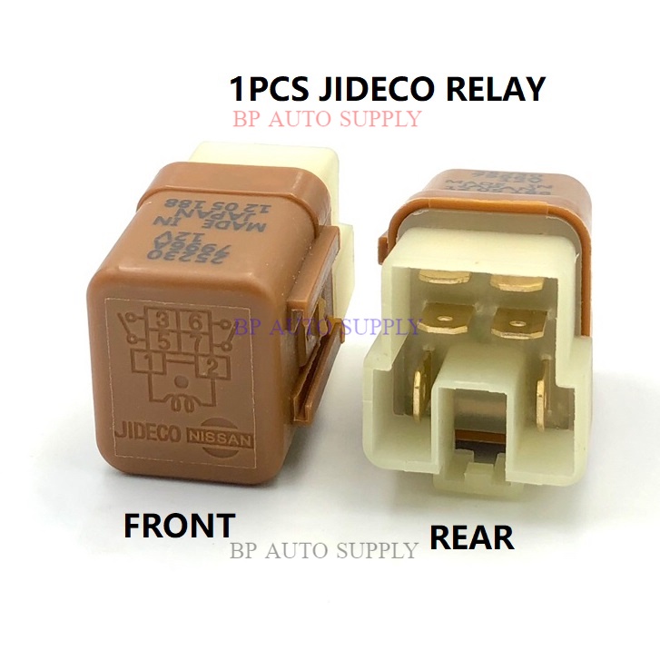 1 PCS 6 PIN JIDECO ORIGINAL NISSAN RELAY 25230-7996A FAN RELAY IGNITION ...