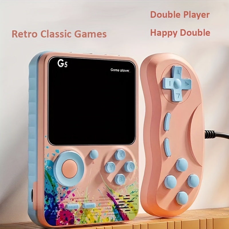 Sup G5 Game Player Portable Handheld Gameboy Macaron Game Console Built ...