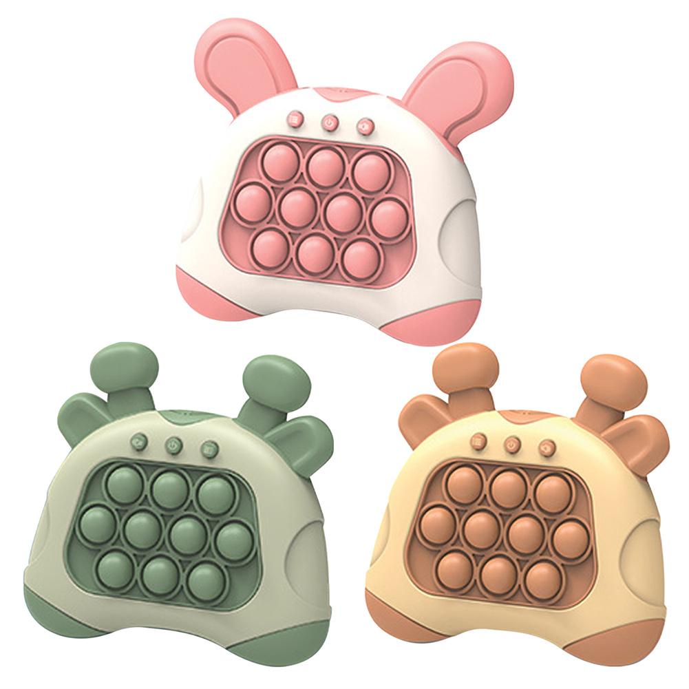 Rapid Push Puzzle Game Machine Educational Toy With Light-Up Bubble ...