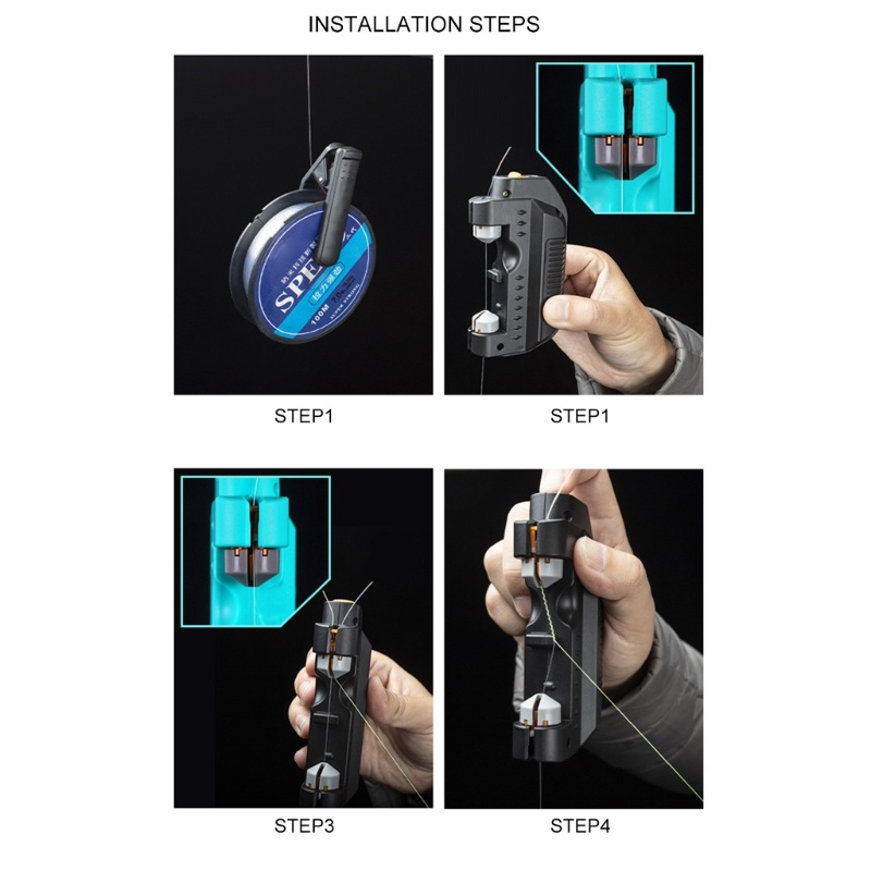 Electric Knotter Knot Assist GT Knot Knotting Machine Fishing Bobbin Winder Fishing Line Tools ...