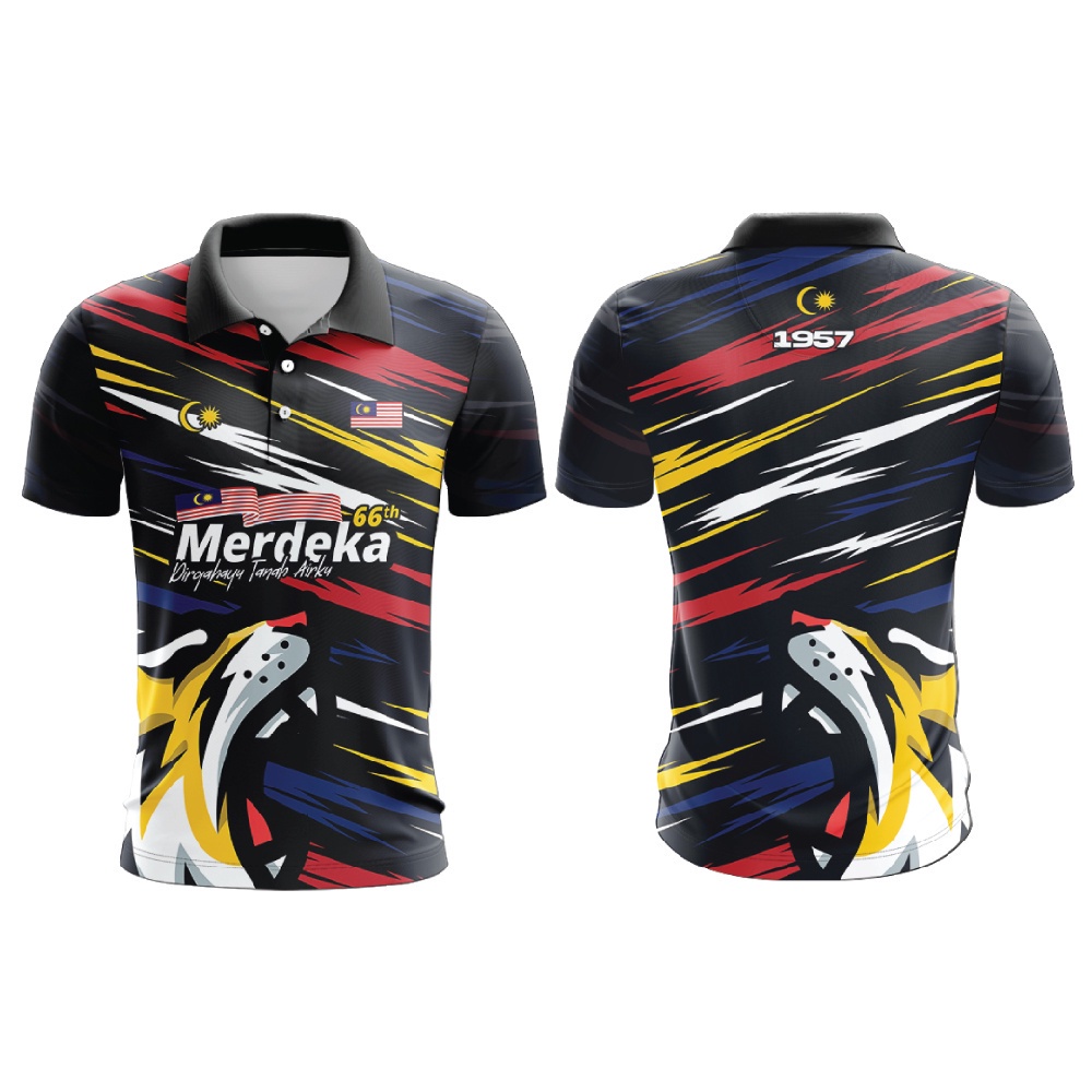 Exclusive Merdeka 66th Jersey Collection 2023 Baju Merdeka, Edition 12 ...