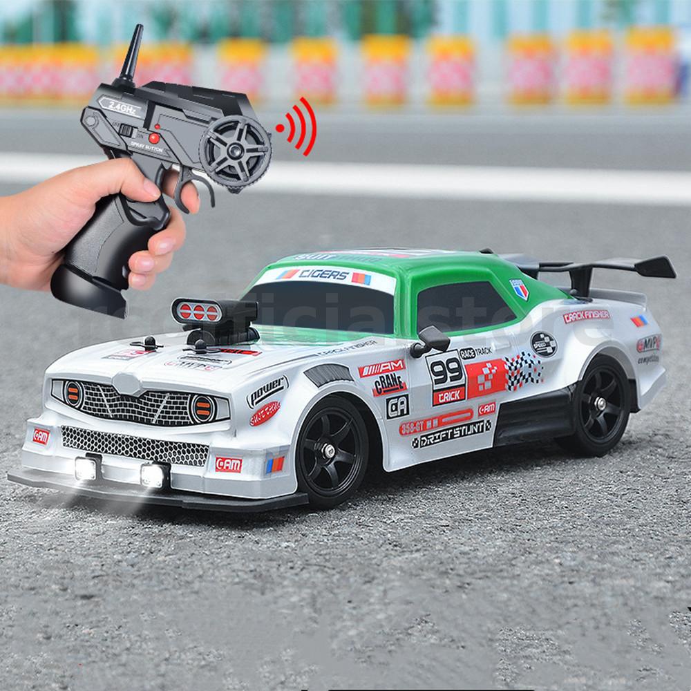 HB Toys SC16A RTR 1/16 2.4G 4WD Drift RC Car Spray LED Light On-Road ...