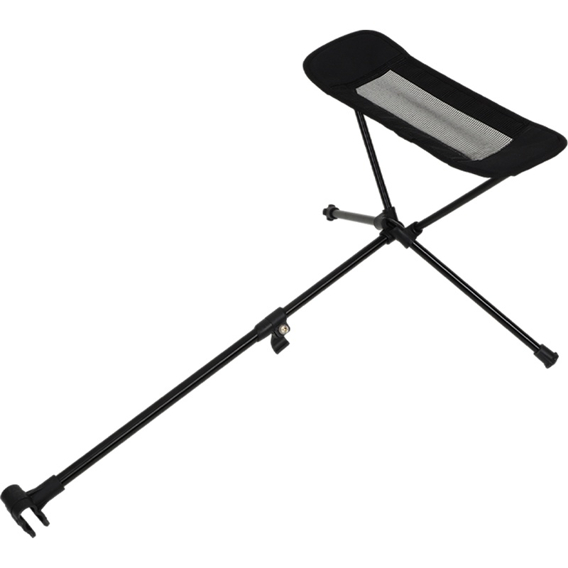 FAUSE Universal Camping Chair Foot Rest Ottoman Folding Attachable Leg ...