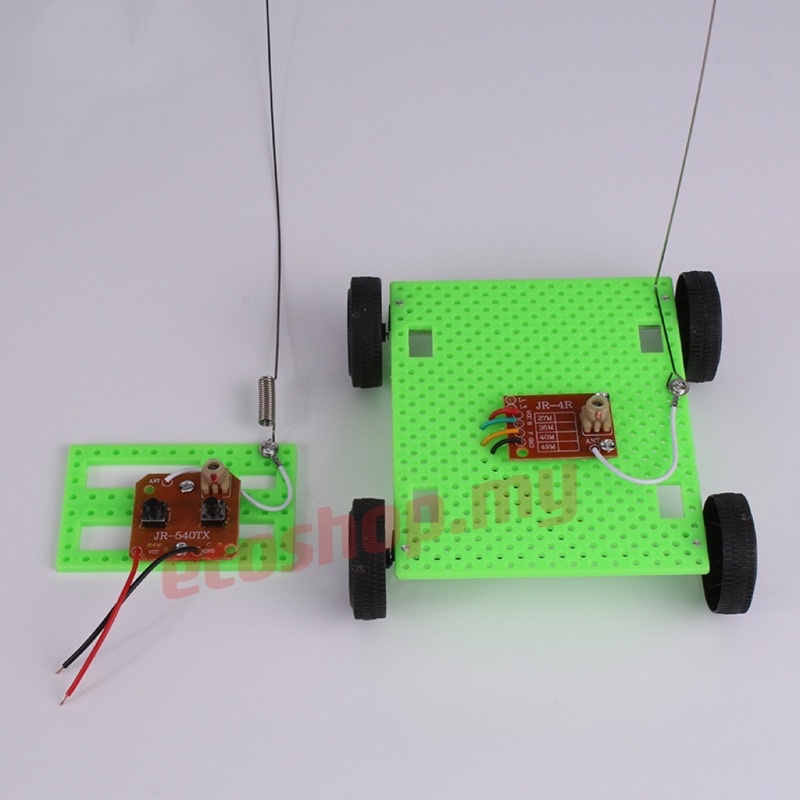 Local SellerProjek RBT 27MHZ 2CH Transmitter + Receiver board + Antenna ...