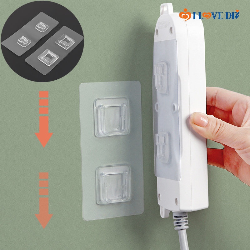 Convenient Self Adhesive No Punching Socket Storage Bracket/ Wall ...